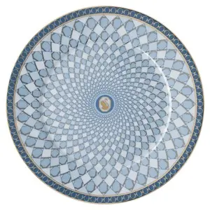 SWAROVSKI Signum Bread Plate - Blue