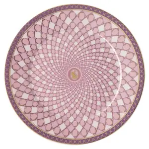SWAROVSKI Signum Bread Plate - Pink