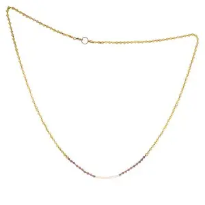AMONTA Opal & Amethyst Necklace - Yellow
