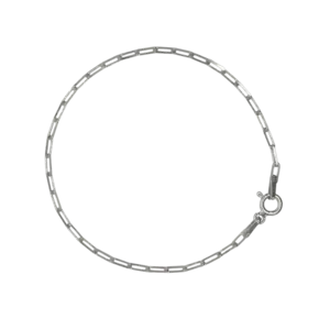 SPERO LONDON Rectangular Sterling Chain Bracelet - Silver