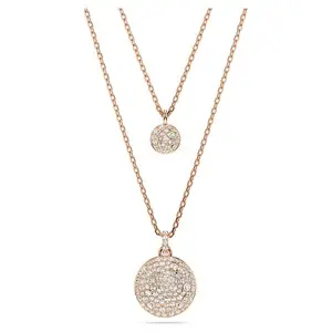 SWAROVSKI Sublima Layered Pendant Necklace With Crystal Pav - White
