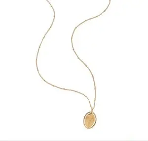 EMMA HOLLAND JEWELLERY Aries & Crystal Spinner Necklace - Gold