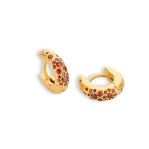 AELEA STUDIO Helios Earrings - Red