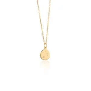 AUREE JEWELLERY Inari Zodiac Aries Vermeil Necklace - Gold