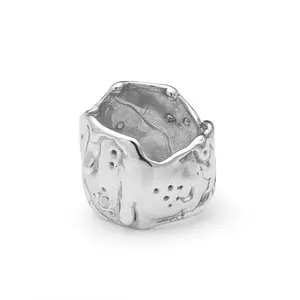 EVA REMENYI Talisman Moon Ring - Silver
