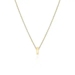 SIF JAKOBS JEWELLERY Necklace Lock Charm - Gold
