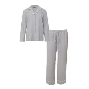 PRETTY YOU Luxury Suite Waffle Pyjama Set - Grey