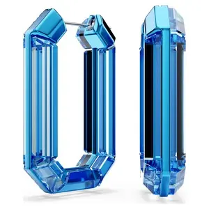 SWAROVSKI Lucent Hoop Earrings - Blue