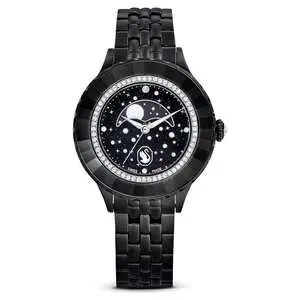 SWAROVSKI Octea Moon Watch Black