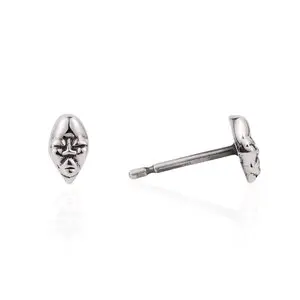 LEE RENEE Tiny Voodoo Erzulie Earrings - Silver