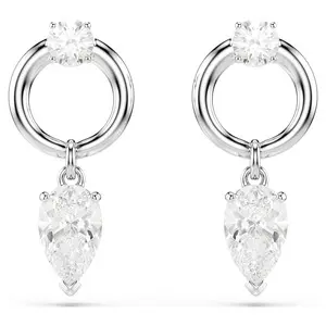 SWAROVSKI Mesmera Drop Earrings With Zirconia - White