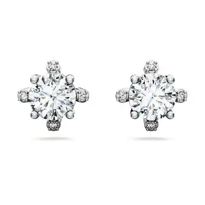SWAROVSKI Galaxy Stud Earrings With Diamonds - White