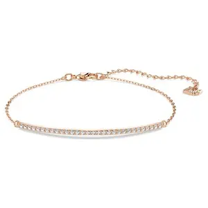 SWAROVSKI Swarovski Rhodium-Plated Pavé Crystal Bracelet White