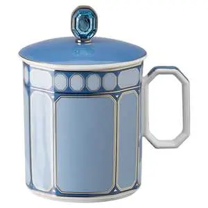SWAROVSKI Signum Mug With Lid - Blue