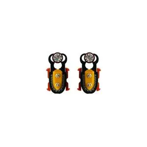 GISSA BICALHO Handmade Acrylic Earring Scarab Topaz - Yellow