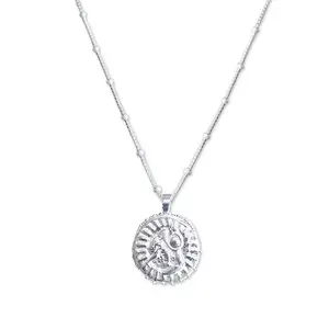 RIZE Aquarius Zodiac Manifesting Necklace Sterling - Silver