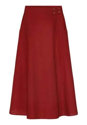 GROBUND Amelie Skirt The One In Wine - Red