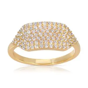 NATIVE GEM Id Ring - Gold