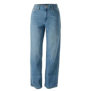 HER & GLORY Adele Straight Leg Empire Fade - Blue