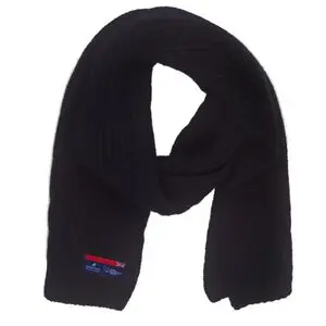 ARTHUR BEALE Maritime Wool Scarf Navy