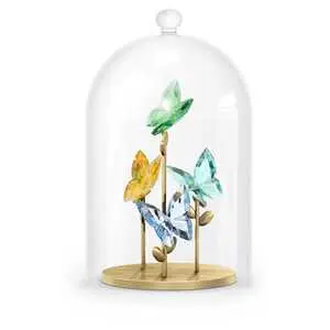 SWAROVSKI Jungle Beats Butterfly Bell Jar - Gold Tone