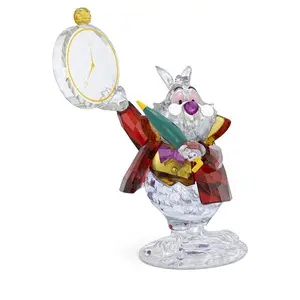SWAROVSKI Alice In Wonderland White Rabbit Figurine
