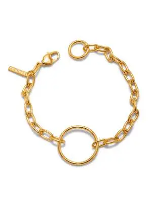 JAREDJAMIN Chain Reaction Ellipse Bracelet - Gold