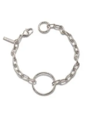 JAREDJAMIN Chain Reaction Ellipse Bracelet - Silver