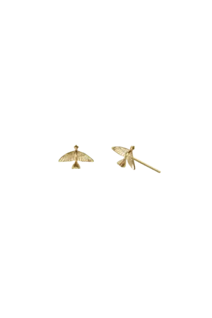 LISA&CO. Earrings Little Bird - Silver