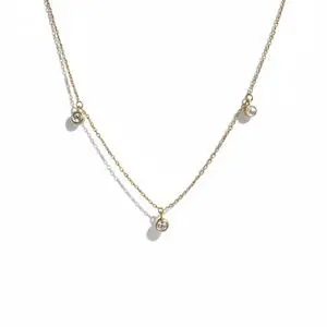 LA PLUIE JEWELLERY Halo Necklace - Gold