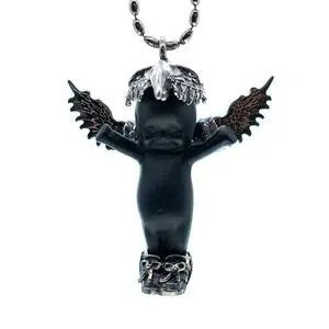GEM KINGDOM Black / Silver Happy Baby Phoenix Silver Black - Black/silver