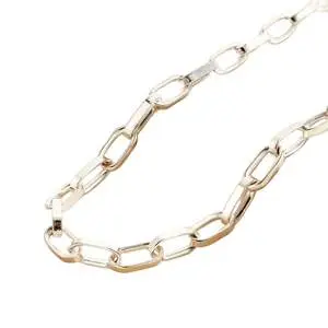 POSH TOTTY DESIGNS Chunky Chain Link Necklace - Silver