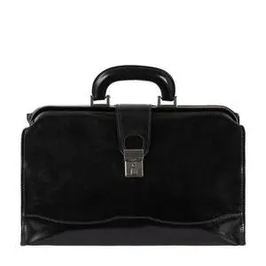 TIME RESISTANCE Small Leather Doctor Bag