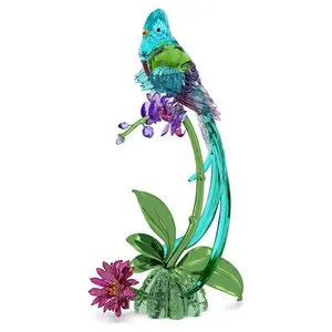 SWAROVSKI Idyllia Quetzal And Orchid Multicoloured