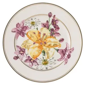 SWAROVSKI Idyllia Bread Plate - Multicoloured