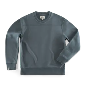 &SONS TRADING CO Anderson Cross Neck Sweatshirt Storm - Blue
