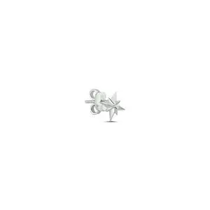 Mishka Superstar Stud Earring Mono - Silver