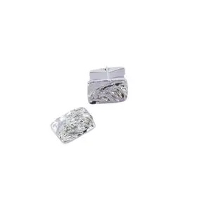 SIMON KEMP JEWELLERS Wave Cufflinks In Solid Sterling - Silver
