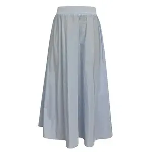 ROCH PEREL Taffeta And Knit Circle Skirt
