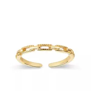 ELK & BLOOM Link Chain Stacking Ring - Gold