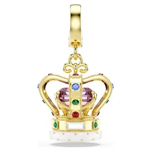 SWAROVSKI Minions Crown Charm - Multicoloured