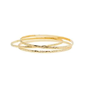 AMOURA JEWELERS Dadi's Bangles - Gold