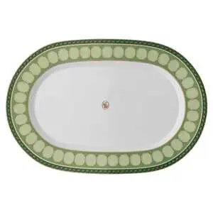 SWAROVSKI Signum Platter Plate - Green