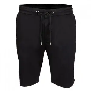 DAVID WEJ Plain Drawstring Shorts - Black