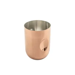 ANATOLIACRAFT Matte Copper Tumbler With Tin Lining - Brown