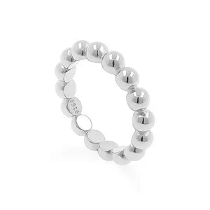 Côté Caché Bubble Ball Ring Silver