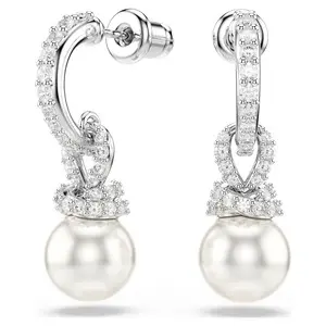SWAROVSKI Drop Earrings - White