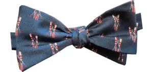 LAZYJACK PRESS Après Ski Bow Tie - Blue