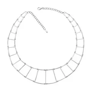 LUCY QUARTERMAINE Egyptian Tomb Collar/necklace - Silver