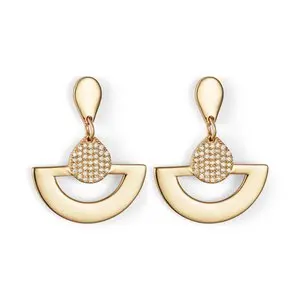 TOOLALLY Mini Fan Earrings - Gold